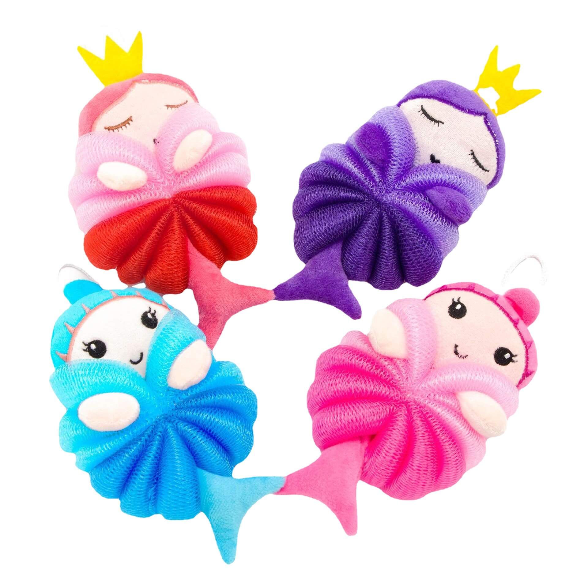Wholesale Children Mermaid Loofah Bath Sponge From China - IHome