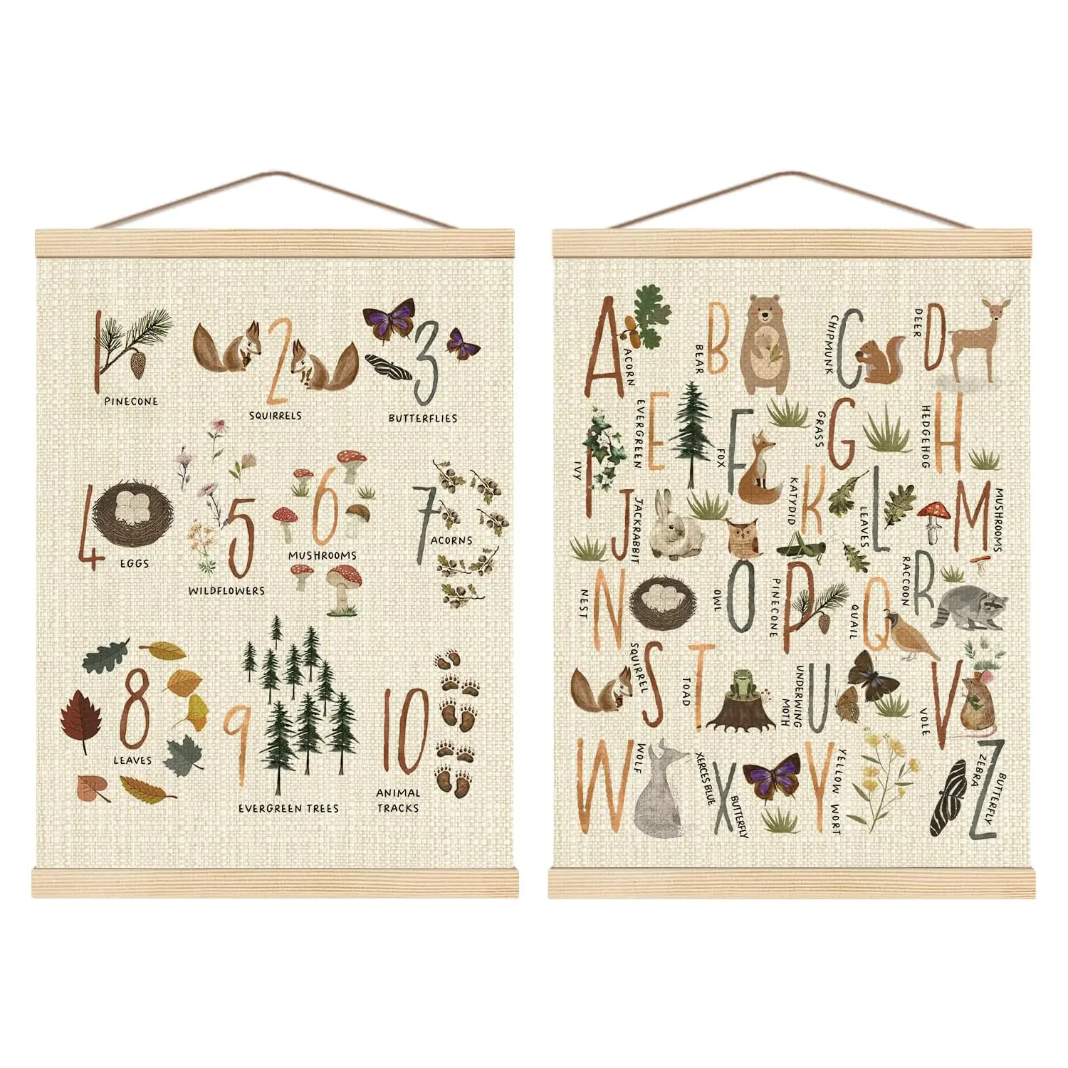For Educational Supply Vendors -2025 Alphabet Poster Set Inspiring ...